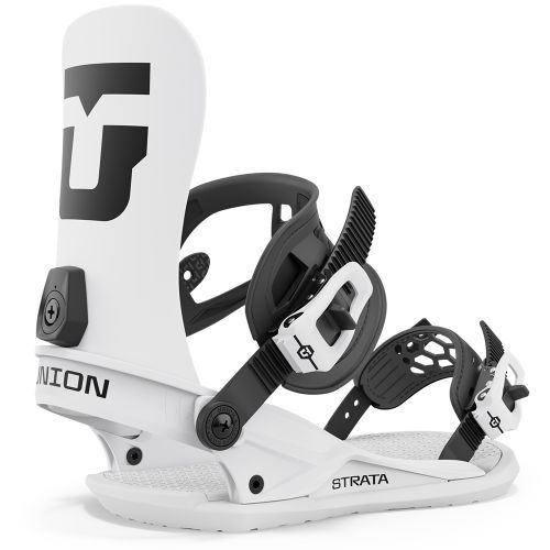 Fixations de snowboard Union Strata White 2024 - Passionsnow